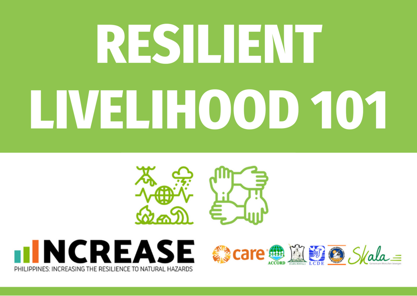 TARP and POSTER: Resilient Livelihood 101 - RILHUB