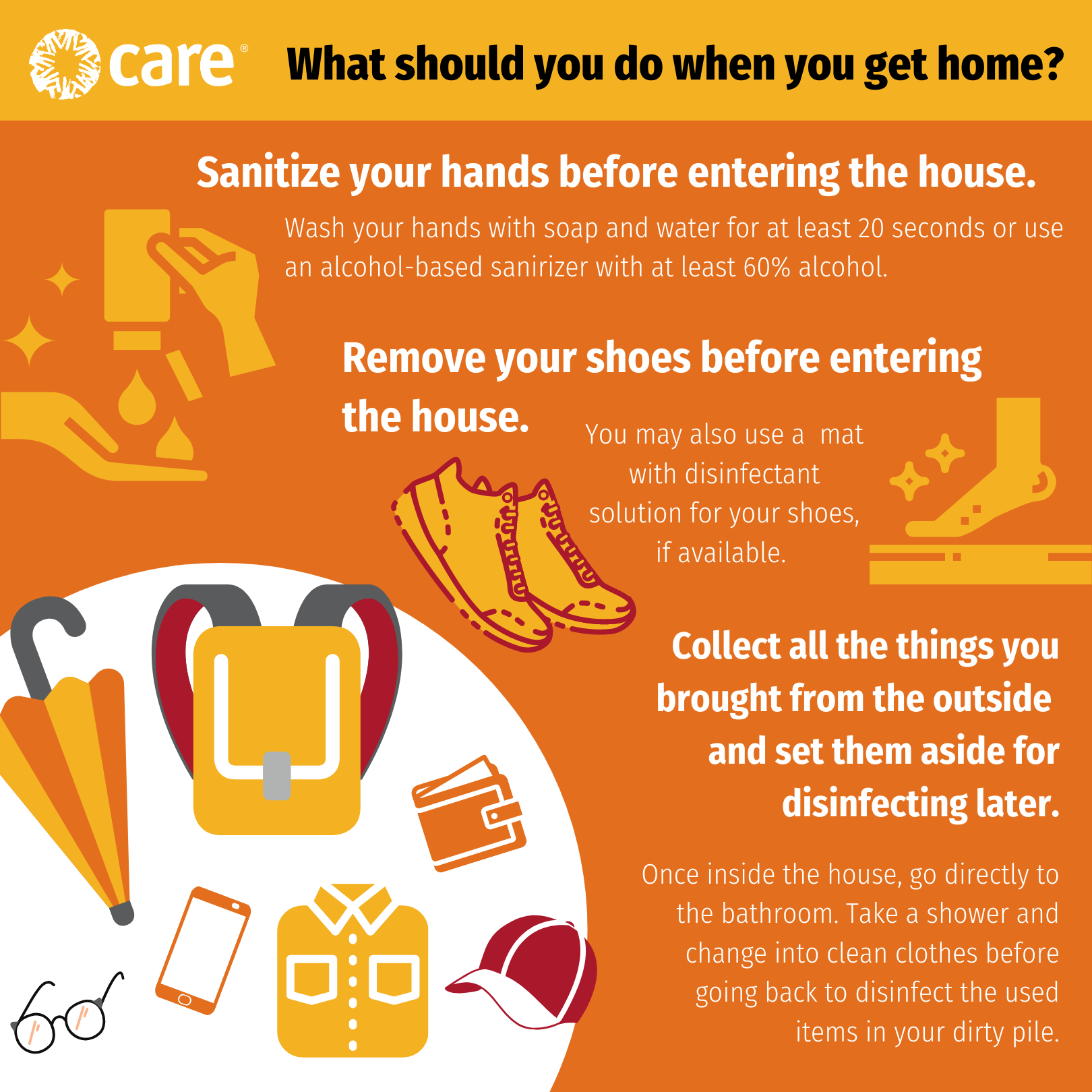 Cleaning & Disinfecting: Everyday Steps to Take at Home to Keep Safe ...